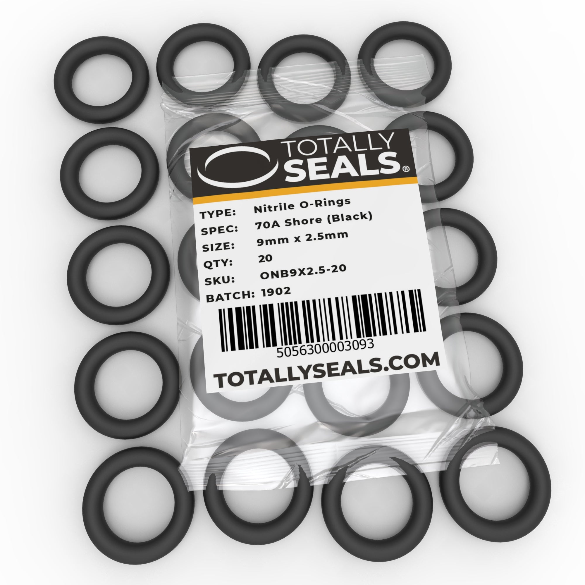 2.5mm Cross Section Nitrile O-Rings – Totally Seals